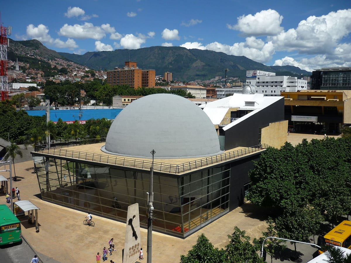 El planetario.